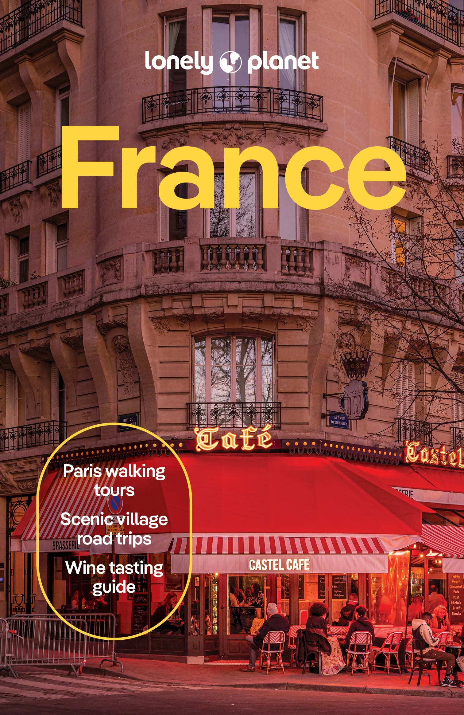 France Travel Guide Book by Lonely Planet – Metsker Maps