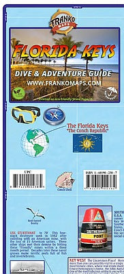 Florida Keys Dive & Guide Map – Metsker Maps