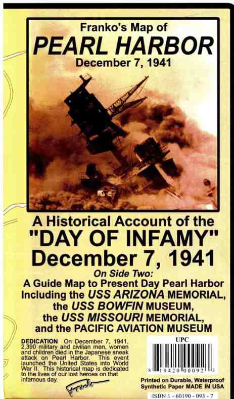 Pearl Harbor Guide Map – Metsker Maps
