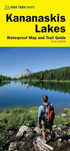 Kananaskis Lakes Map – Metsker Maps