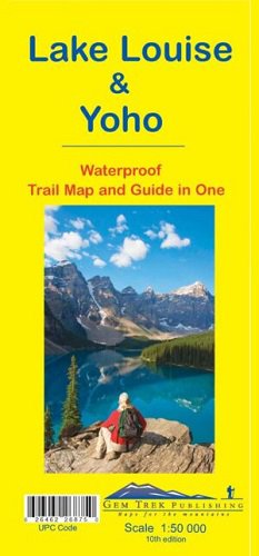 Lake Louise & Yoho Map – Metsker Maps