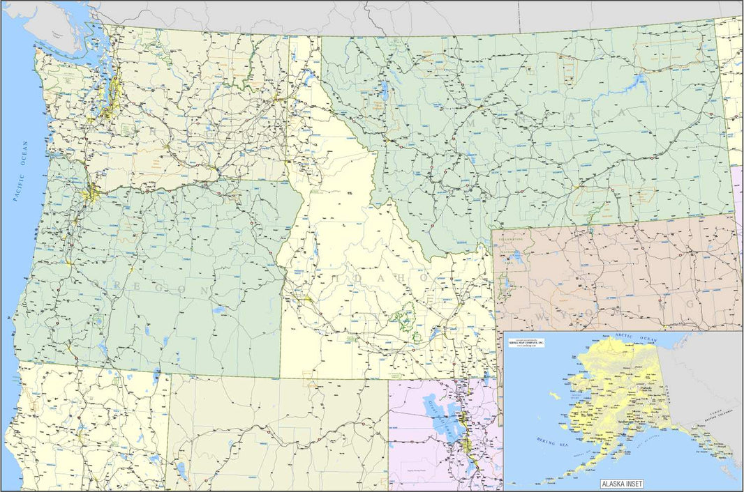 Pacific Northwest Maps – Metsker Maps