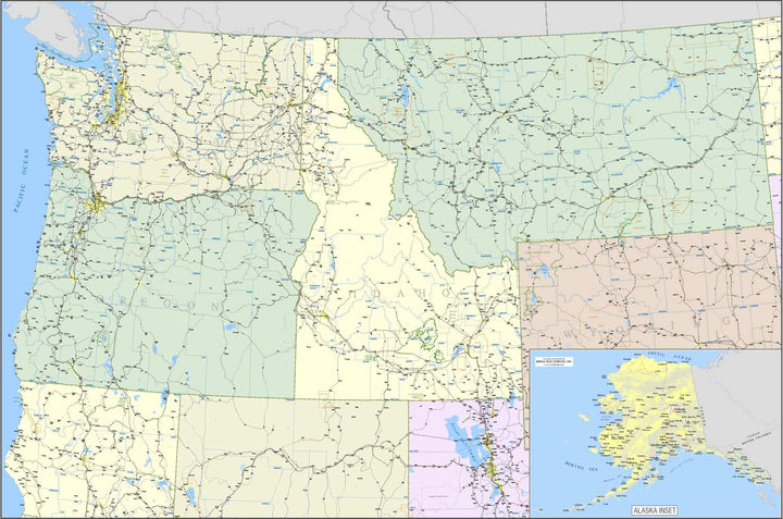 Pacific Northwest Maps – Metsker Maps