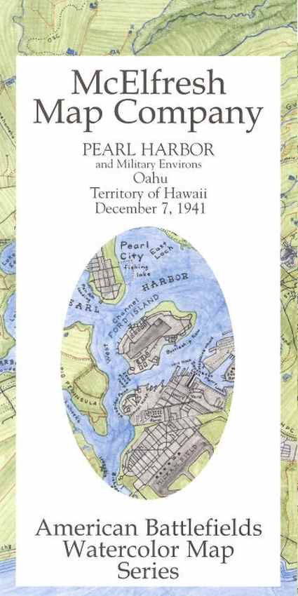 Pearl Harbor Map – Metsker Maps