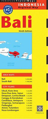 Bali Travel Map by Periplus – Metsker Maps