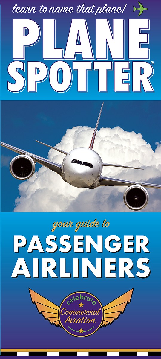 Passenger Airliners Identification Guide by Plane Spotter – Metsker Maps