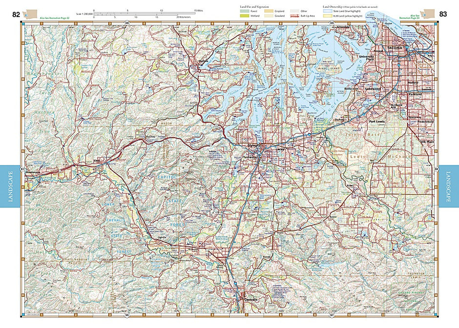 Washington State Maps – Metsker Maps